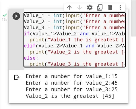 [python] greatest number checker creations b zone community