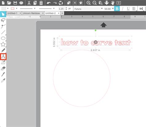 How To Curve Text In Silhouette Studio Easy Beginner Tutorial Artofit