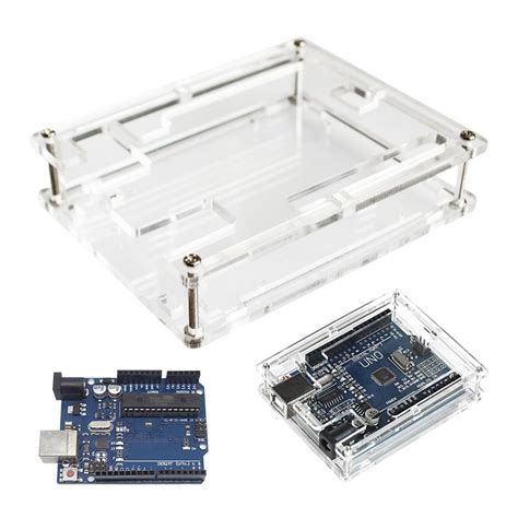 Arduino Uno R3 Acrylic Case High Quality Shell Lightweight Protective