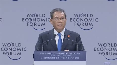 Chinese Premier Reject Zero Sum Mindset Cgtn