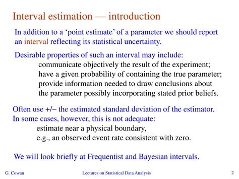 Ppt Statistical Data Analysis Lecture 11 Powerpoint Presentation Free Download Id1783590