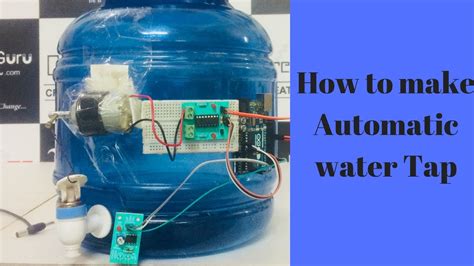 Arduino Based Automatic Water Tap Using IR Sensor By Creatjet D Labs YouTube