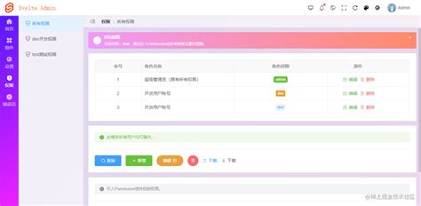 基于svelte Ui中后台解决方案svelteadmin 掘金