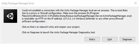 Unity Package Manger Issue Questions Answers Unity Discussions