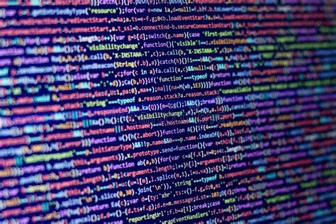 Abstract Code Background Stock Image Image Of Application
