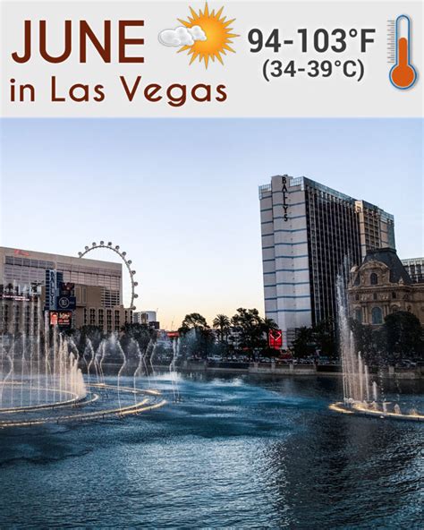 Las Vegas In June Weather What To Wear Things To Do