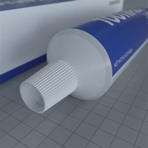 Toothpaste Container By Postify 3docean