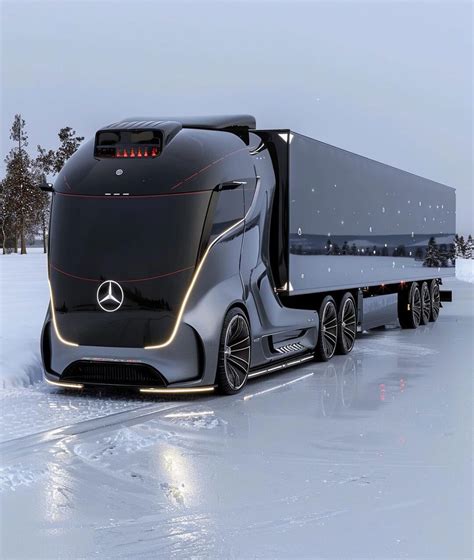 مرسدس بنز و نسل بعدی 18 چرخ هاعکس