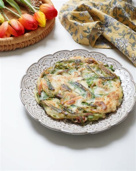 해물 부추전 레시피 부추전 바삭하게 만들기 네이버 블로그