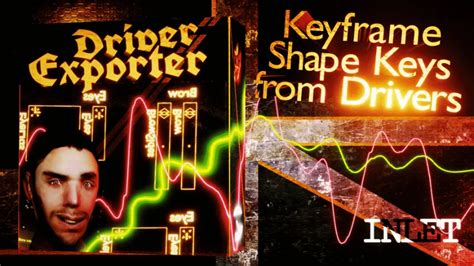 Driver Exporter Shape Keys Blender Addon Inlet