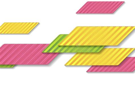 Multicolored Minimal Abstract Geometric Tech Background Stock Illustration Illustration Of