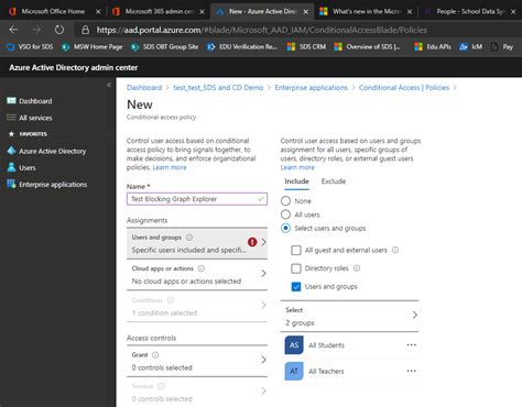 blocking powershell for edu tenants school data sync microsoft learn