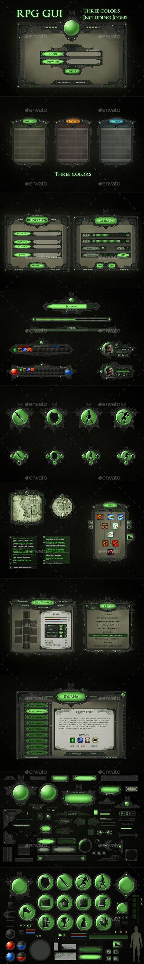 RPG Game Interface Rpg Games Game Interface Rpg