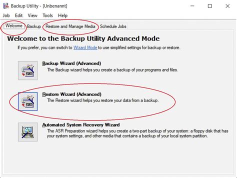 Ntbackup Datei Restore Aus Alten Bkf Dateien Auf Aktuellem Windows Deskmodder De