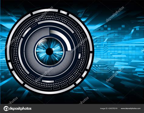 Futuristic Technology Background Binary Code Stock Vector Image By
