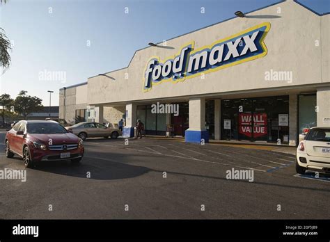 San Francisco Usa 22nd Aug 2021 Foodmaxx Logo Seen At One Of Their