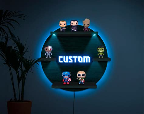 custom display shelf display shelf led display shelf light up