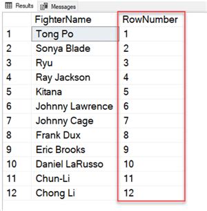 SQL Rank Functions ROW NUMBER RANK DENSE RANK NTILE
