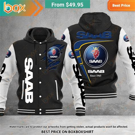 Saab Baseball Jacket Express Your Unique Style With Boxboxshirt