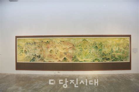 12폭 병풍에 담긴 금강산의 사계