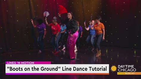 Boots On The Ground Line Dance Tutorial Youtube