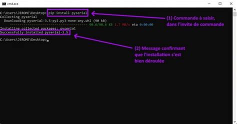Piloter Un Arduino Depuis Un Pc Avec Python Sous Windows