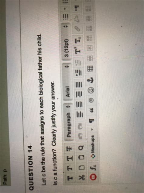 Solved Path P Question 14 Let C Be The Rule That Assigns To
