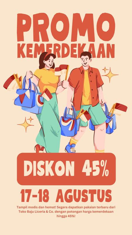 Halaman 6 Gratis Desain Contoh Diskon Canva