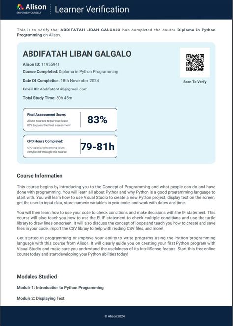 abdifatah galgalo on linkedin python programming lifelonglearning