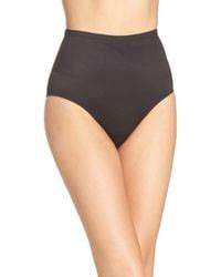 Tc Fine Intimates Adjust Perfect Waistline Briefs In Black Lyst