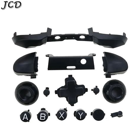 For Xbox One S Plating Replacement Repair Chrome Abxy Dpad Triggers Full Buttons Set Mod Kits
