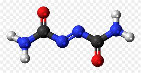 Download Azodicarbonamide 3d Ball Plastic Molecule Structure 3d