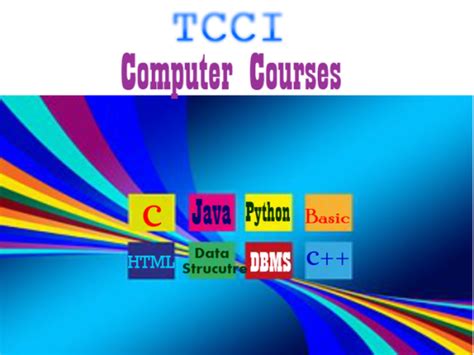Bopal And Satellite Computer Courses Tccicomputercoaching