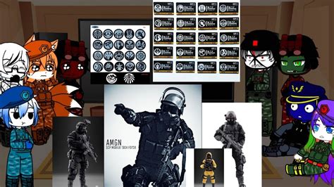 SCP Factions React To MTF YouTube