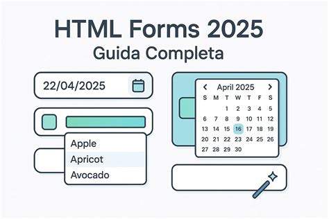 Html Forms 2025 Nuovi Input Datalist Autocomplete Cyberalchimista