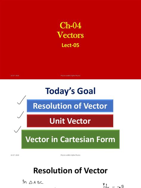 Vectors 05 Notes Pdf Pdf Euclidean Vector Cartesian Coordinate System