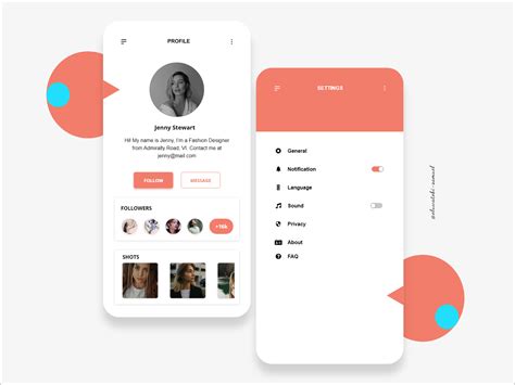 Settings UI By Oluwatobi Ojedeji On Dribbble