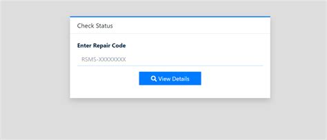 Repair Shop Management System In Php And Mysql With Source Code