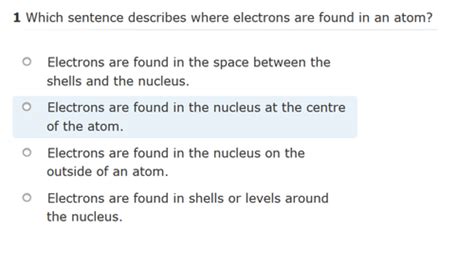 Revision Quiz For Aqa Science Trilogy Unit C1 Atomic Structure Teaching Resources