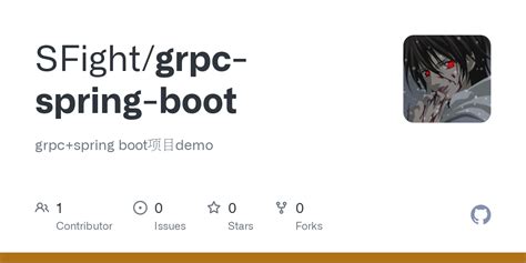Github Sfightgrpc Spring Boot Grpcspring Boot项目demo