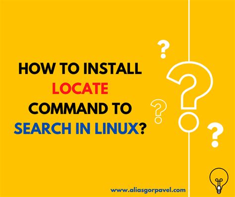 How To Install Locate Command To Search In Linux