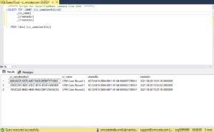 Access The Dynamics Data In SQL Database CRM Crate