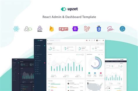 React Admin Dashboard Template Modern Responsive Admin Panels