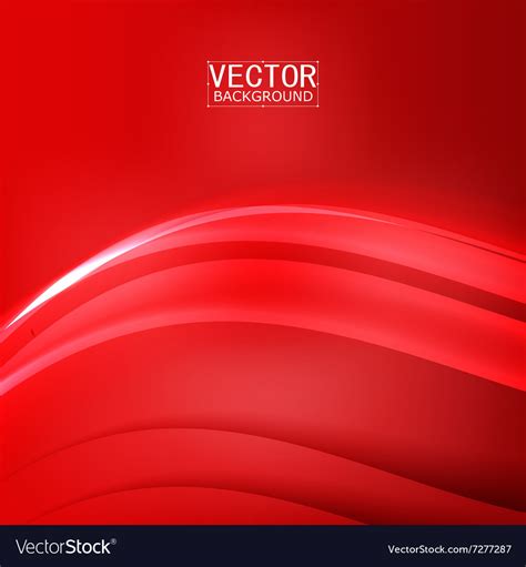 Red Background Curve Royalty Free Vector Image