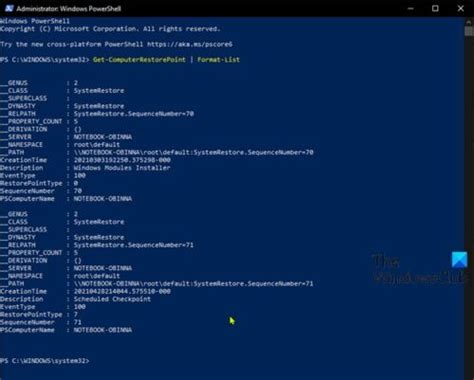 Where Are System Restore Points Stored How To View Restore Points