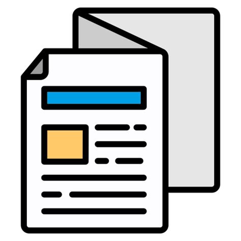 Flyers Generic Color Lineal Color Icon