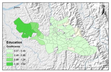 Education Gwr Coefficients For Predicting Vendor Service Preference
