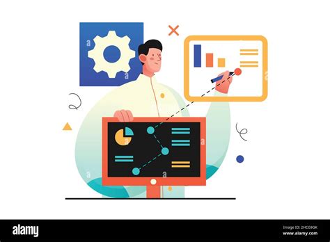 Technical Analyst Stock Vector Images Alamy