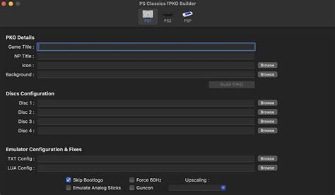 Ps Classics Fpkg Builder For Ps Ps Psp Games By Svengdk Psxhax Psxhacks