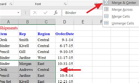 How Do You Merge And Center In Excel Mainjza